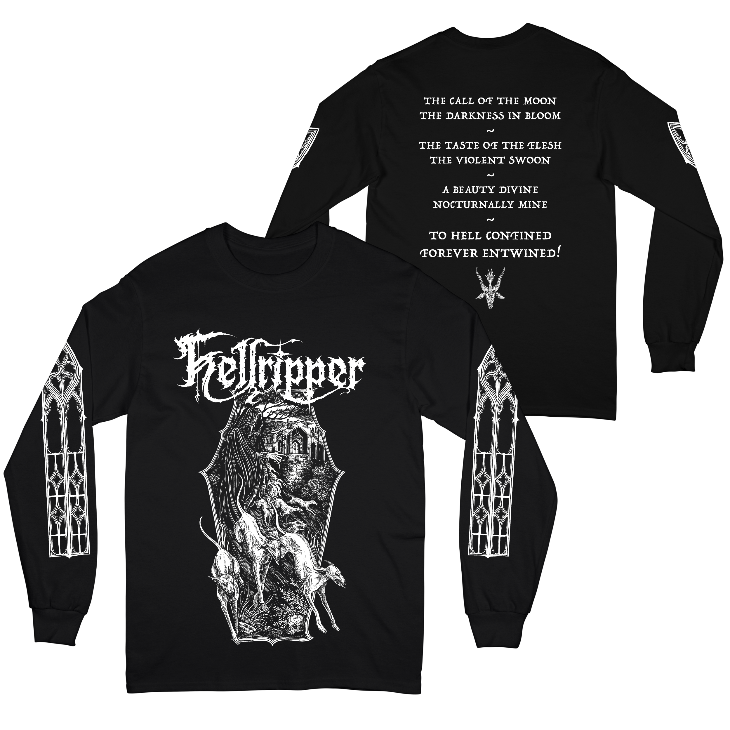 Hellripper - Hunderprest Longsleeve – Torn from the Grave US