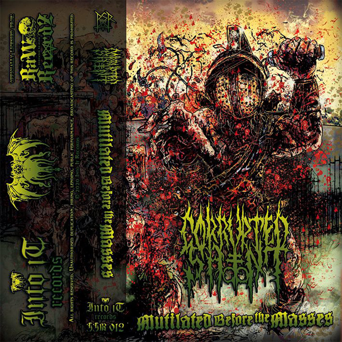 Corrupted Saint - Mutilated Before The Masses MC – Torn from the Grave US