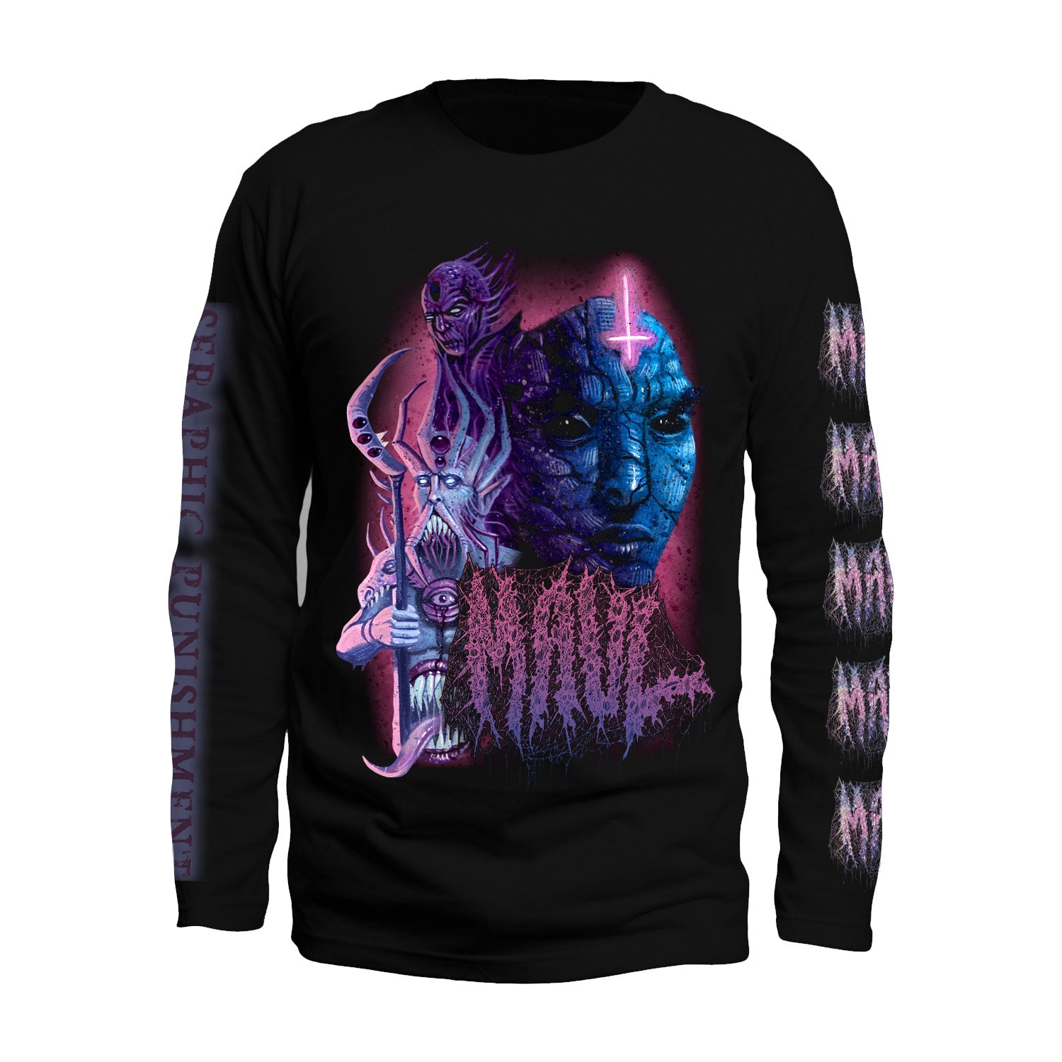 Maul - Seraphic Punishment Longsleeve – Torn from the Grave US