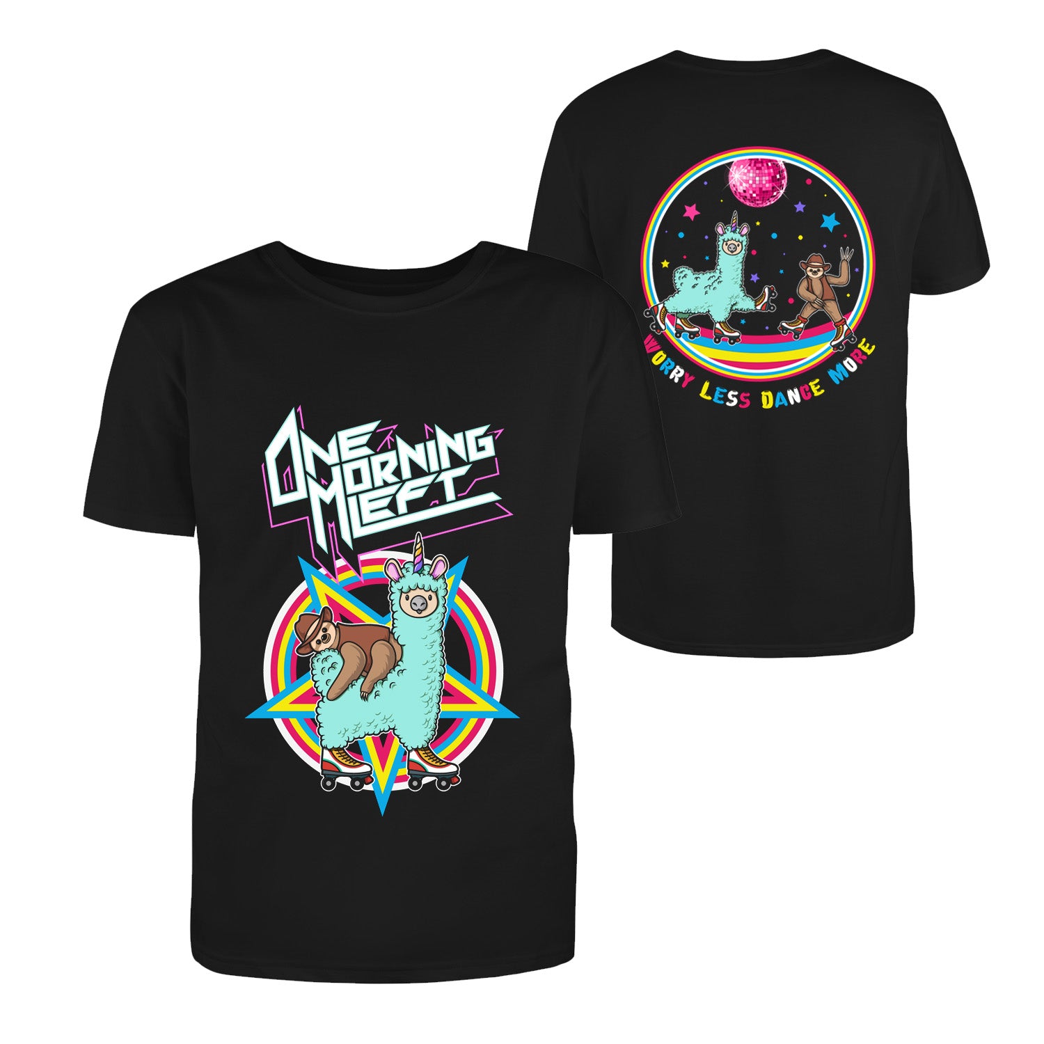 One Morning Left - Unicorn Lama T-Shirt – Torn from the Grave